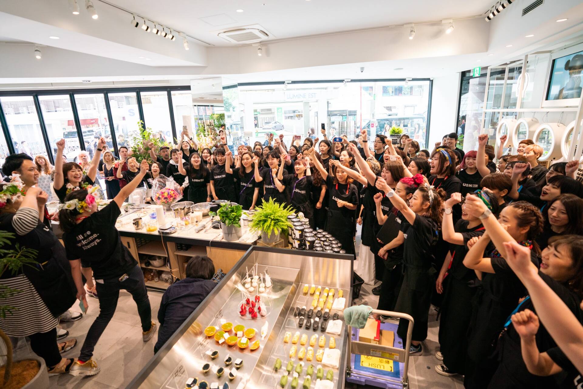Ethics and values at the heart of LUSH are upheld by its employees with ...