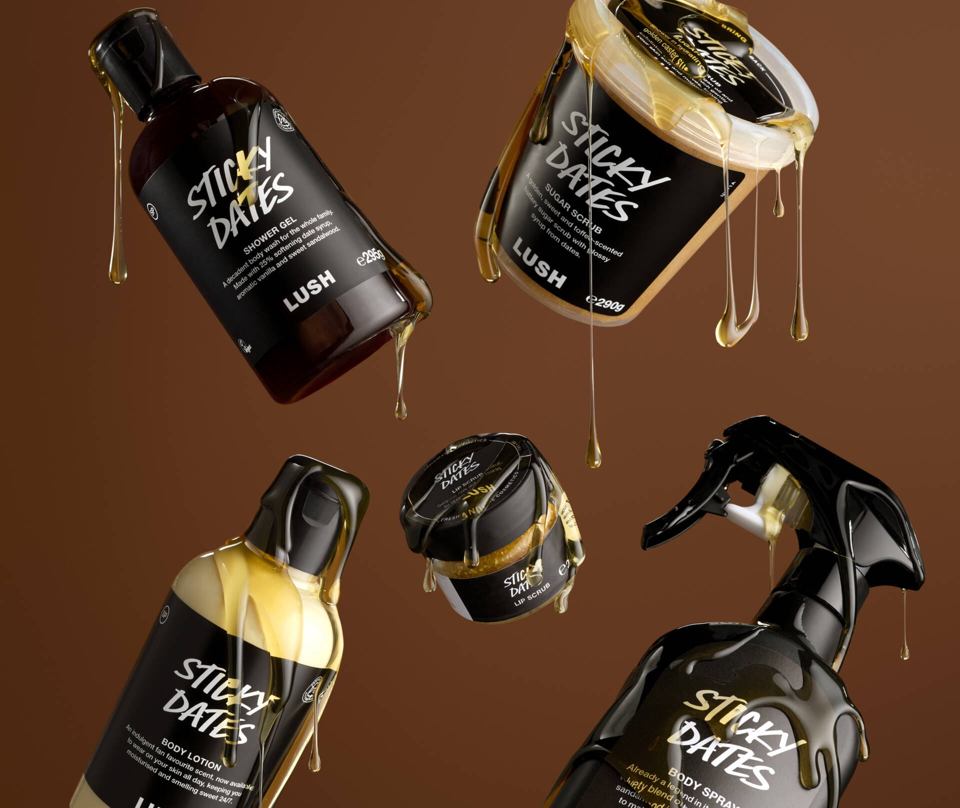 Die neuen „Sticky Dates“- Produkte - We Are Lush — Germany