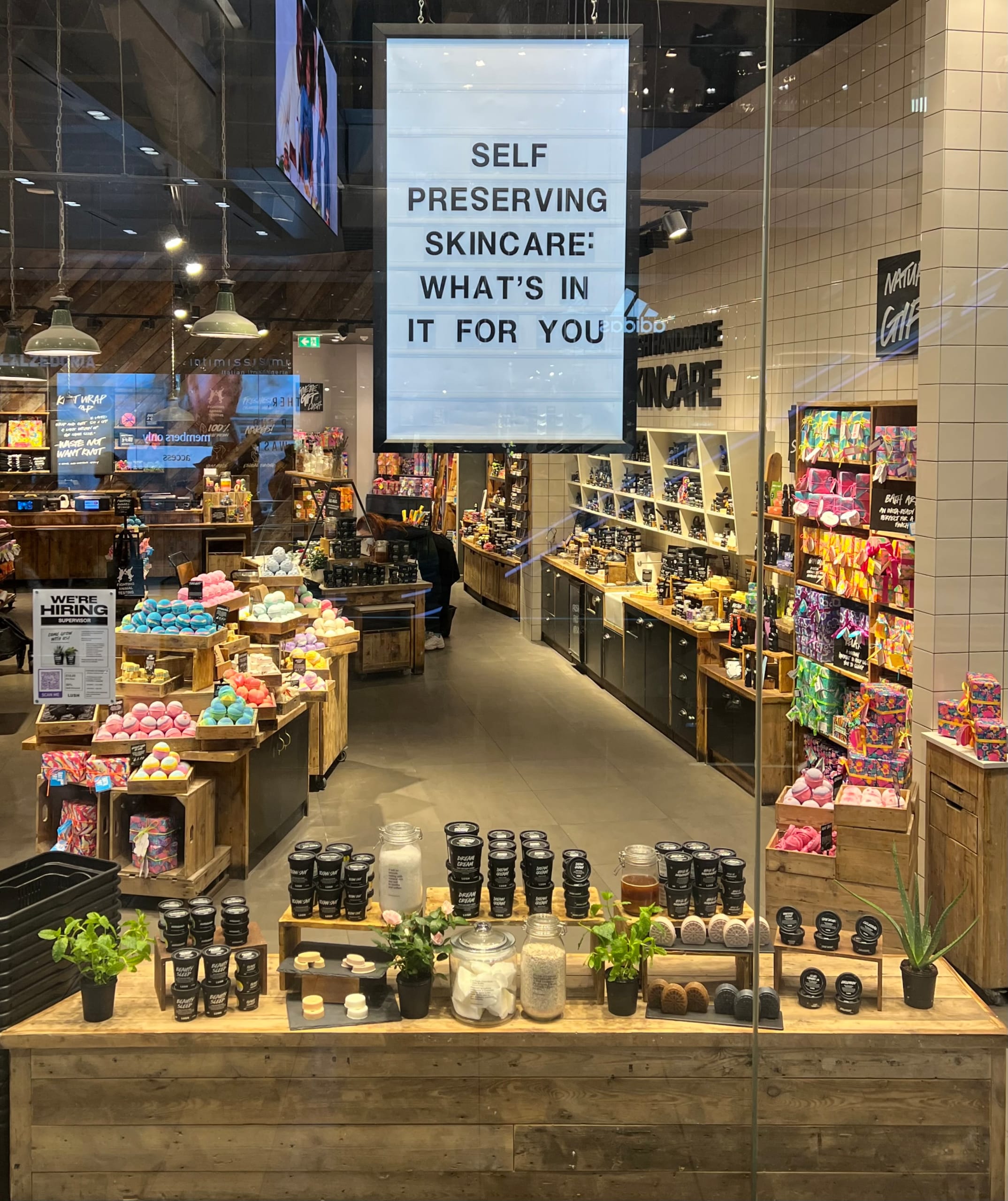 Pick up your free Lush self-preserving skincare samples now! - We are Lush