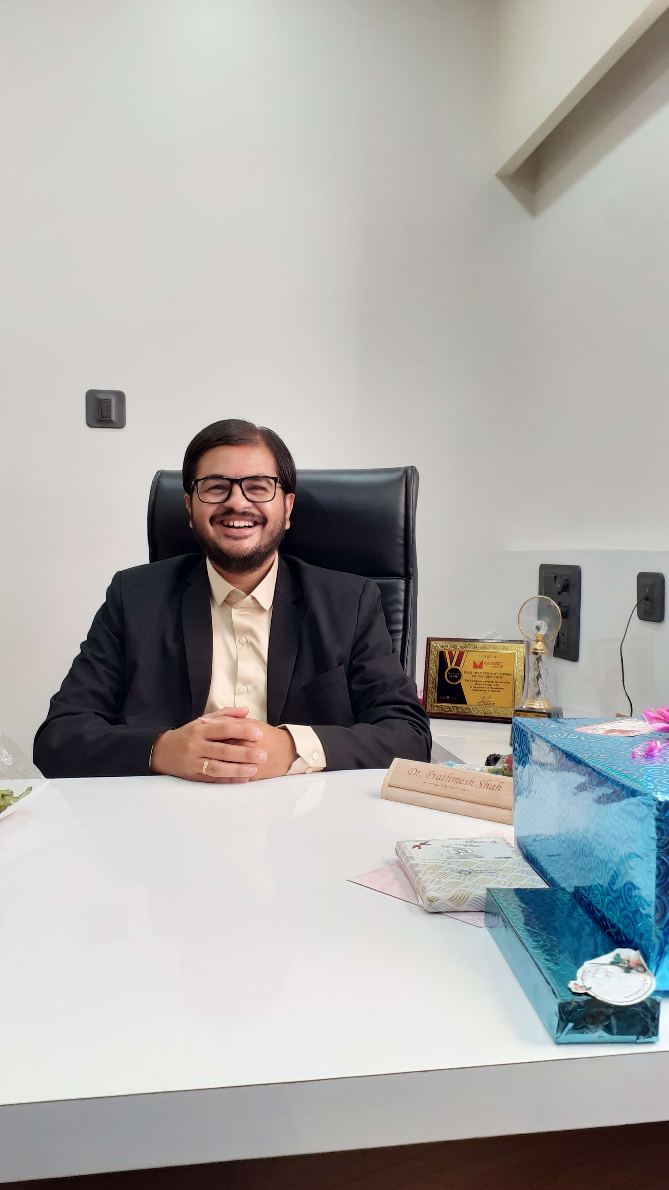 Dr Prathmesh Shah - Best Psychiatrist in Bhavnagar, Gujarat. - Param Neuropsychiatry Clinic