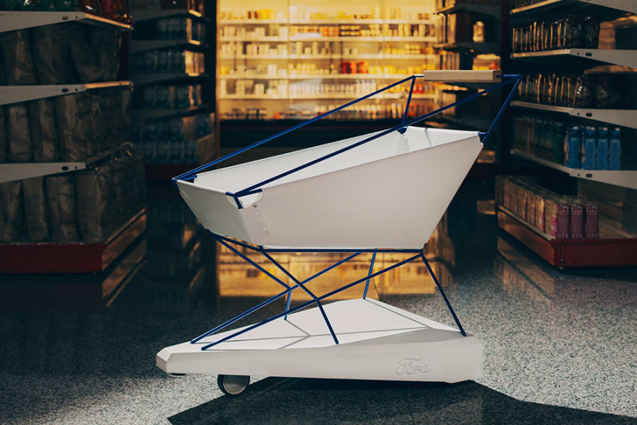 Self-Braking Trolley by Espadaysantacruz