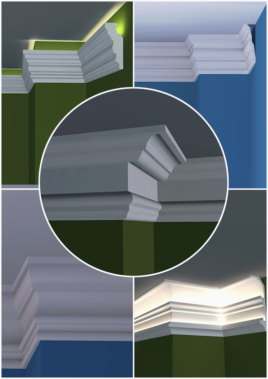 Sample Pack | Featherlite Mouldings | Lightweight Interior Coving ...