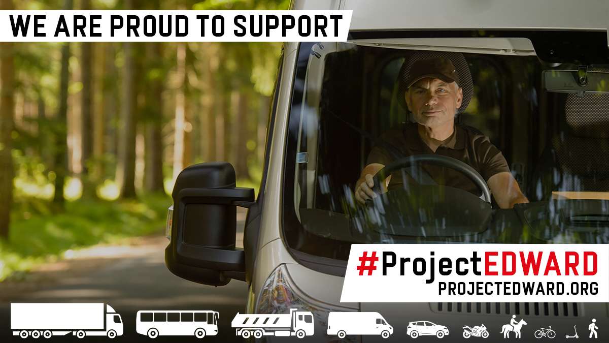Webfleet supports driver safety initiative: #ProjectEDWARD