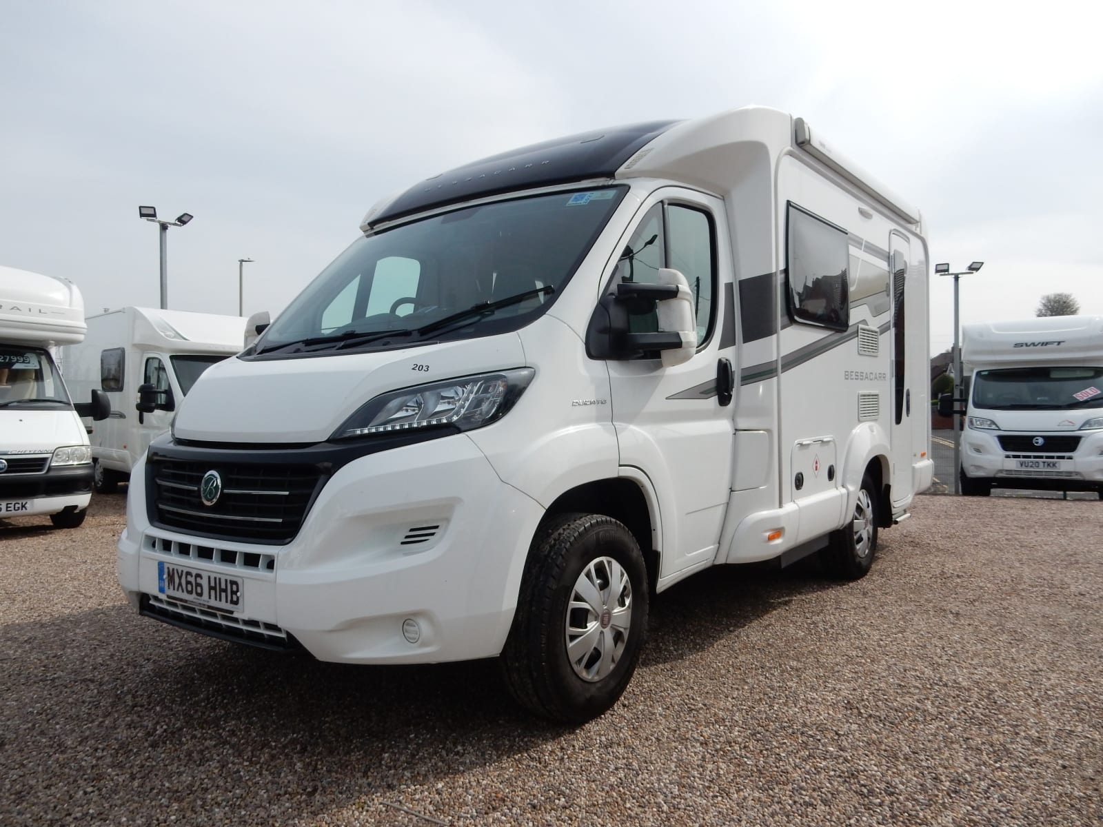 2016 Swift Bessacarr White