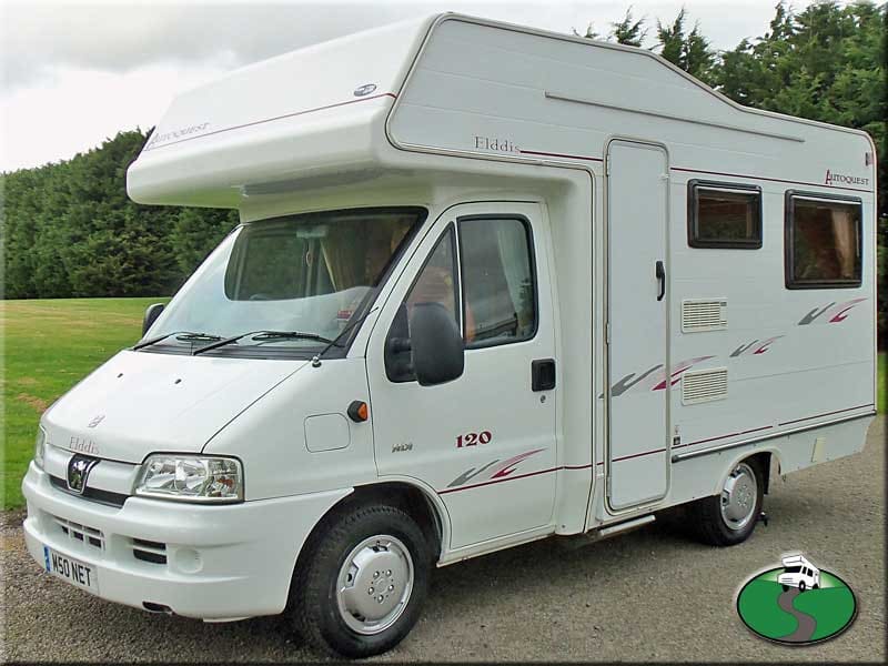 2006 Elddis Autoquest 120 White