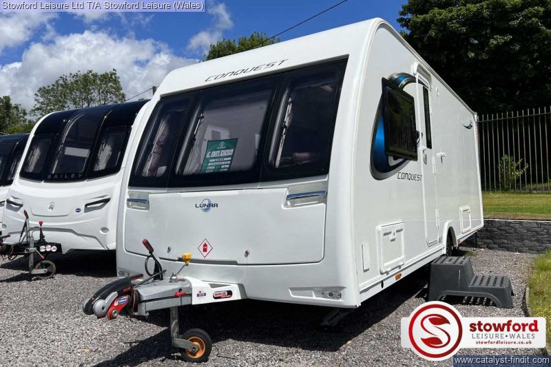 Lunar Conquest 574, 2017, Pre-owned Caravan