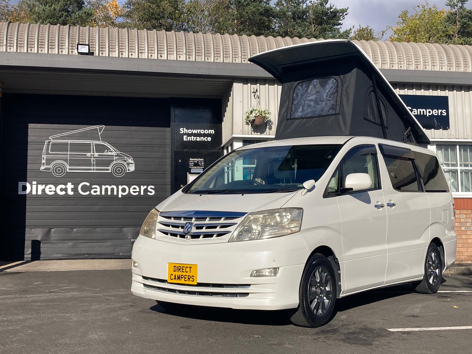 Toyota Alphard 2.4 Automatic Luxury Wide Bed Campervan