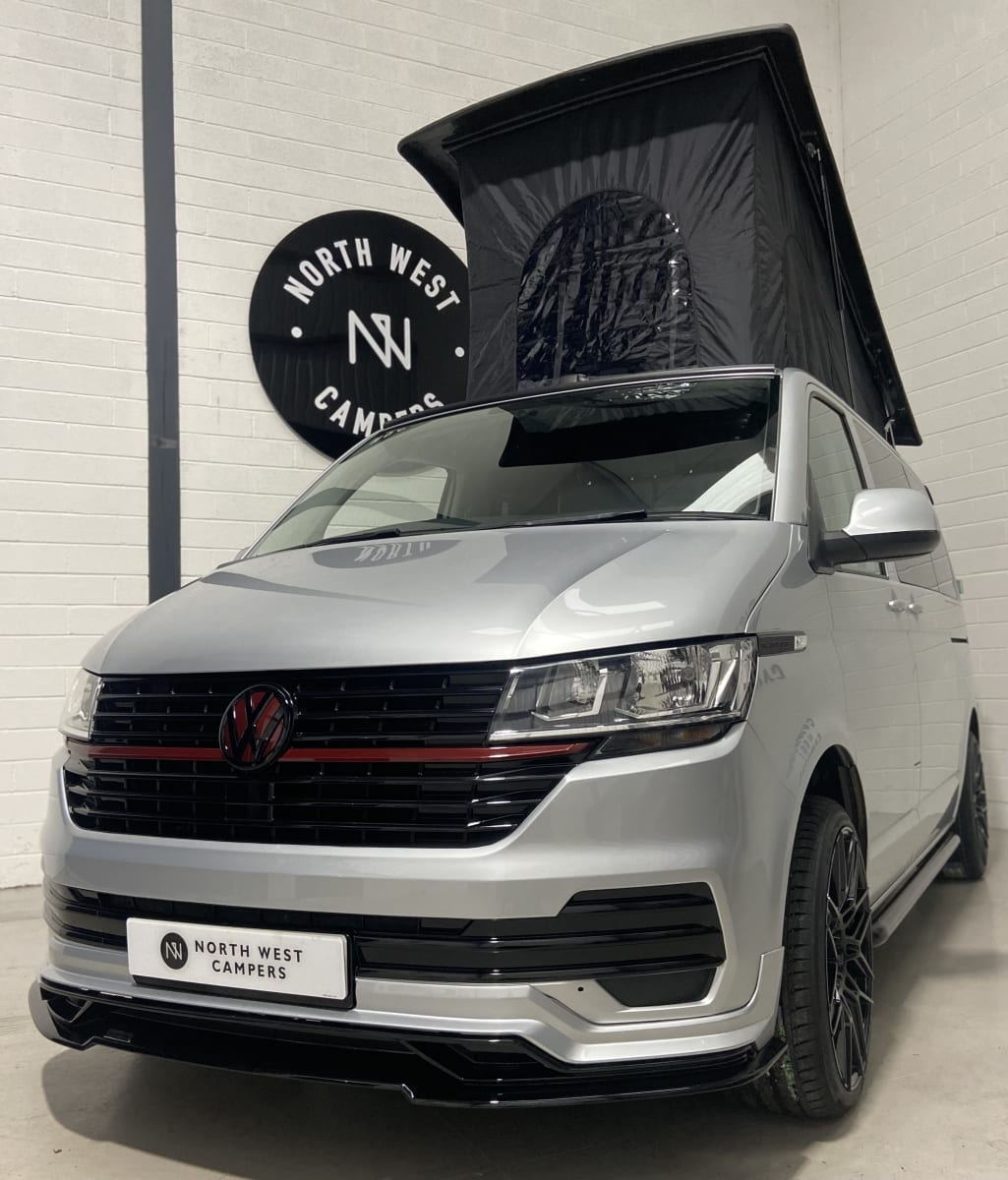 Vw T6.1 Campervan **reflex Silver*ac*low Millage**