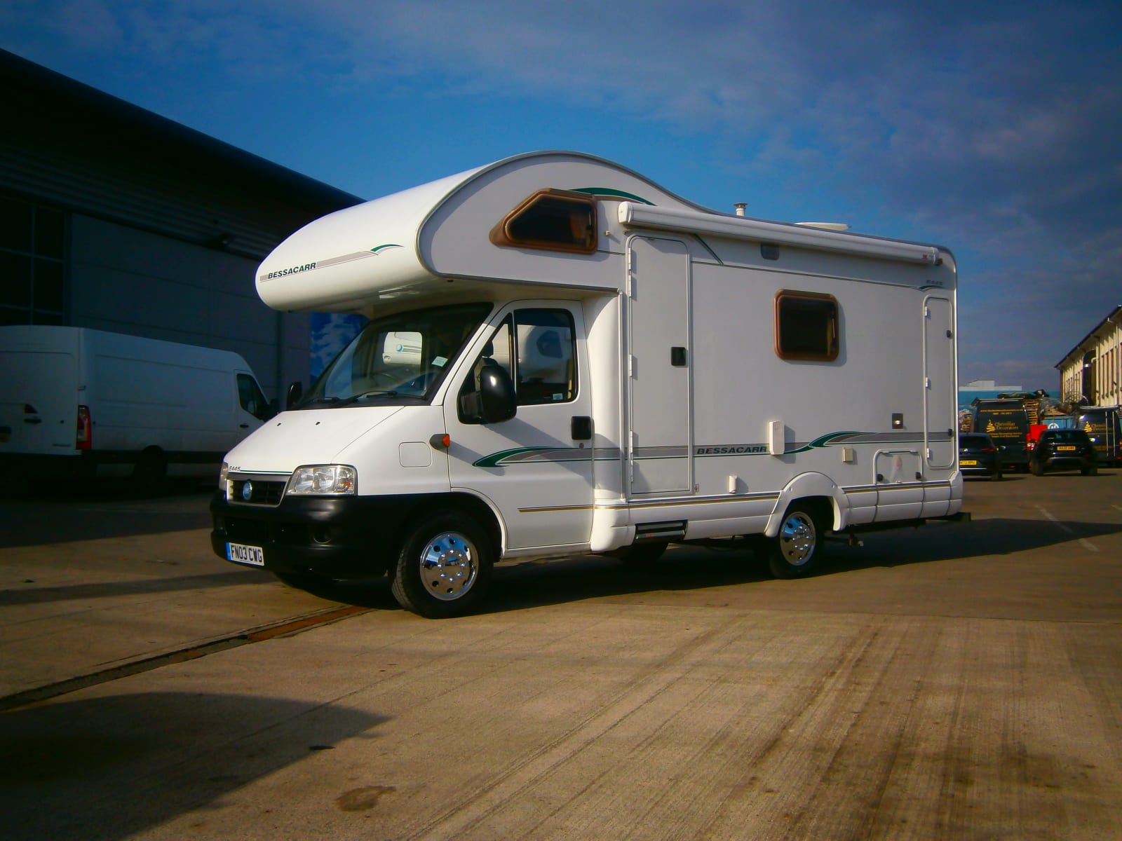 Bessacarr E445 Fiat Ducato 2.0td 4 Berth 4 Belted Seats