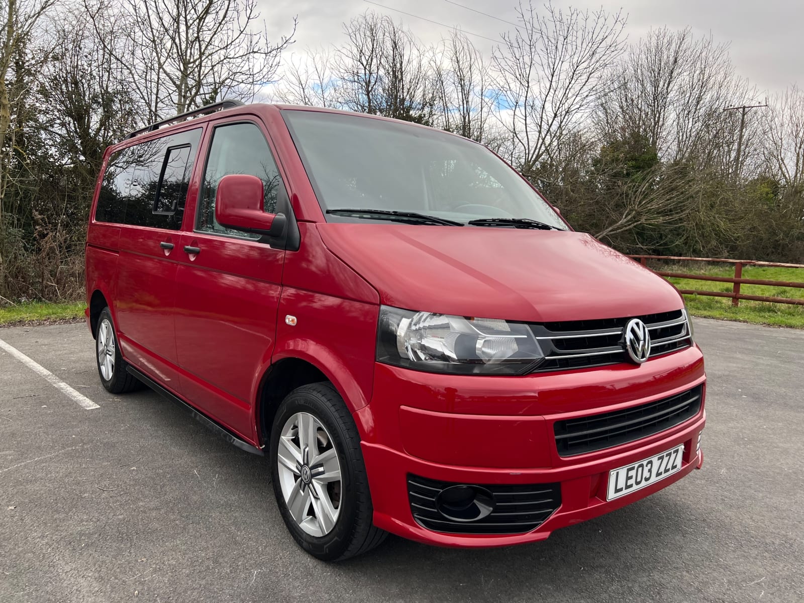 2007 Volkswagen Transporter Red