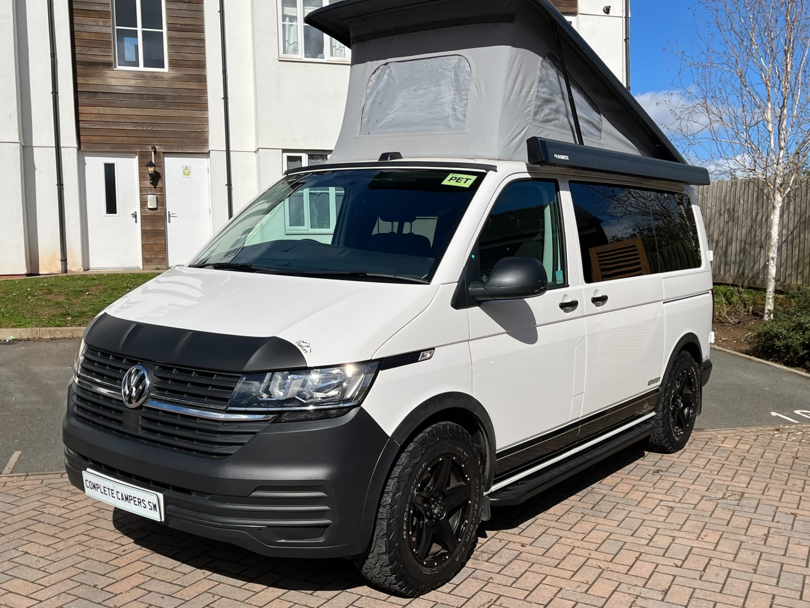 2021 Camper King Adventure Trek White