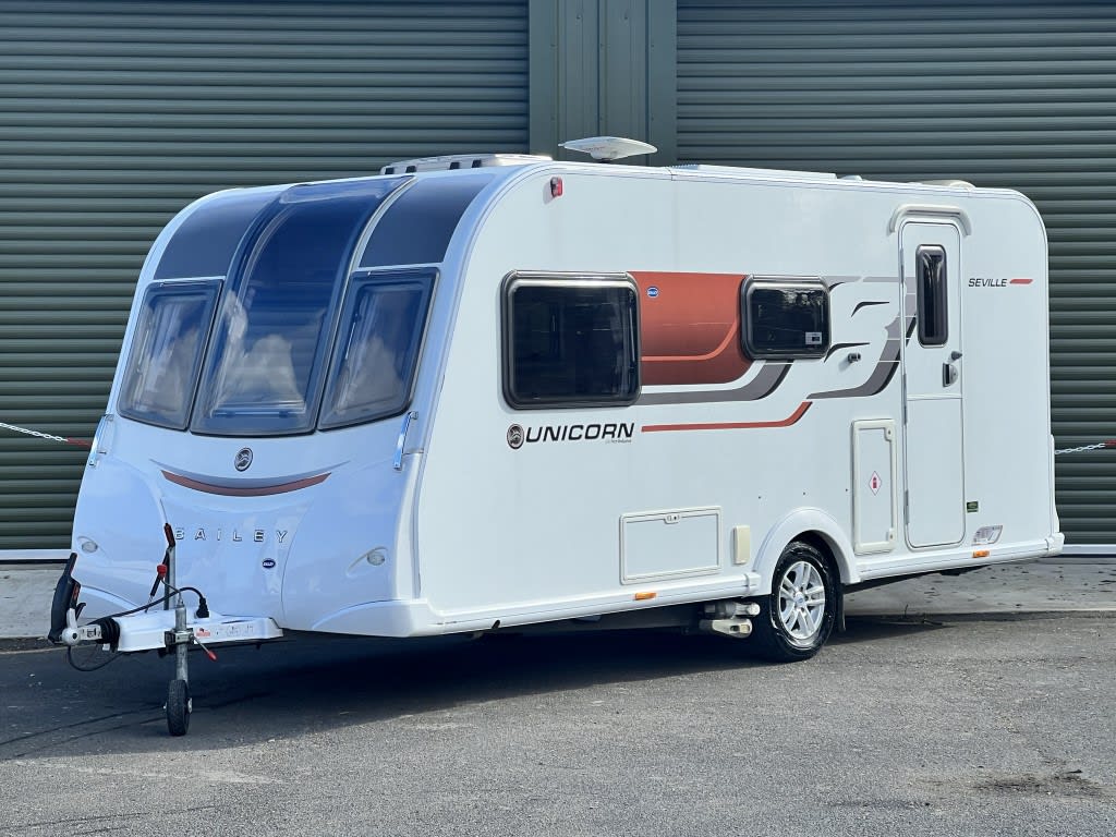 2015 Used Bailey Unicorn Seville S3 Caravan