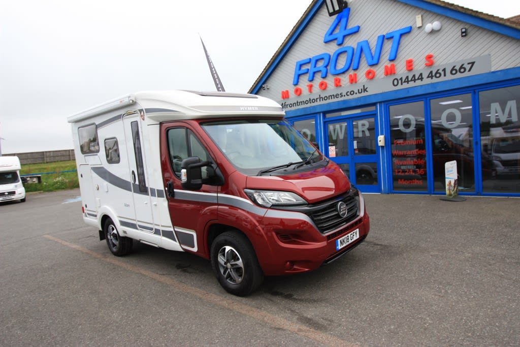 2018 Hymer Red
