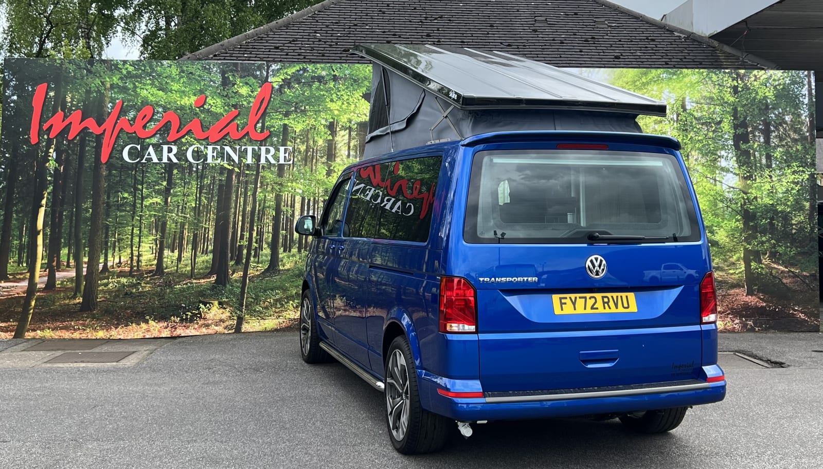 Volkswagen T6.1 Single Bed Layout