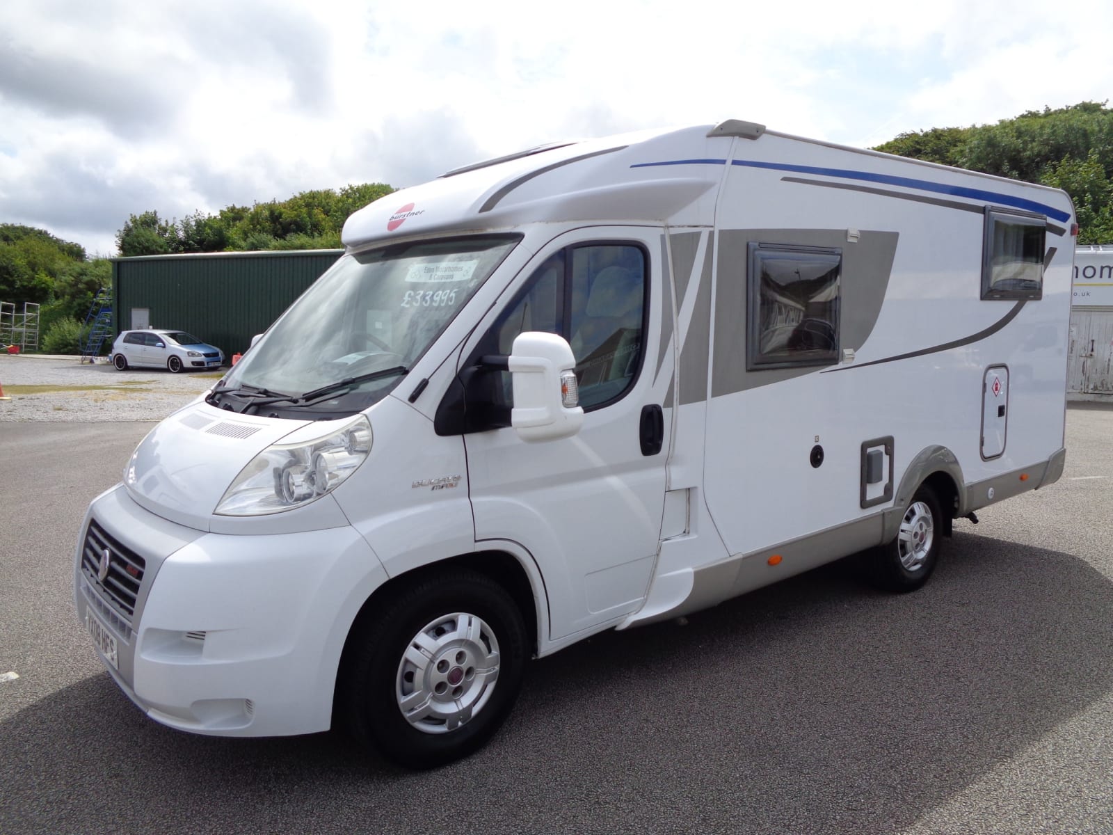 2008 Burstner Travel Van T620 G White
