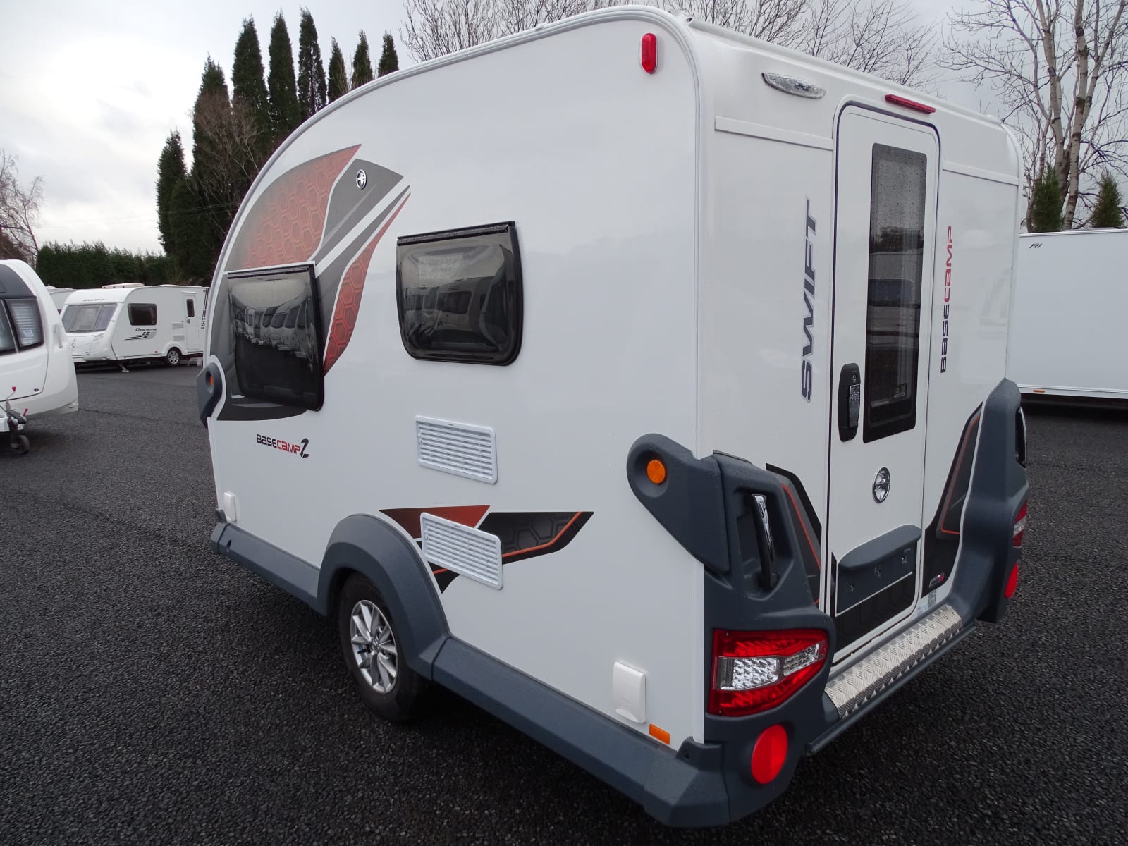 Swift Basecamp 2 Plus 2021 2 Berth Single Axle Micro Cara...
