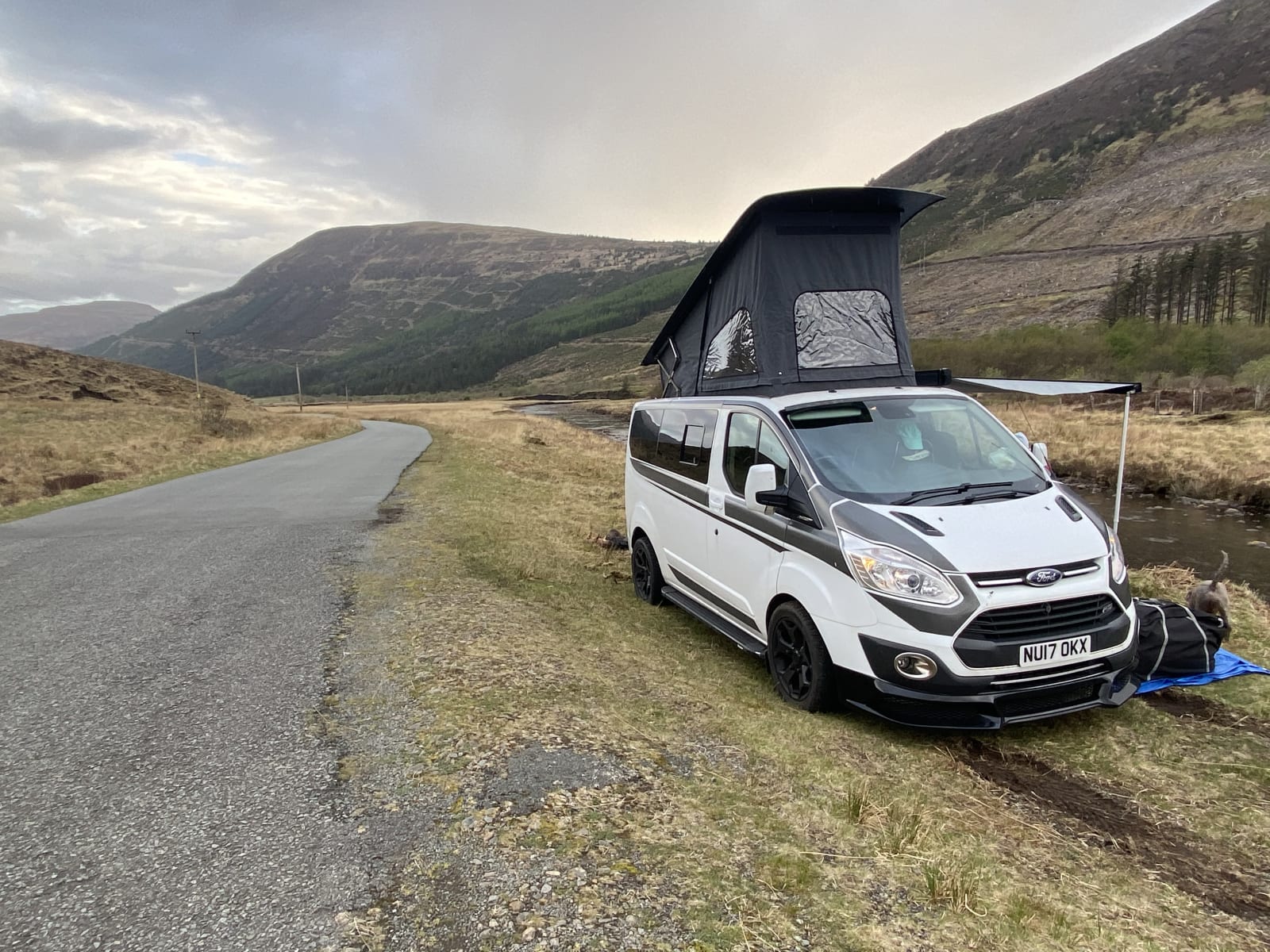 Ford transit custom camper