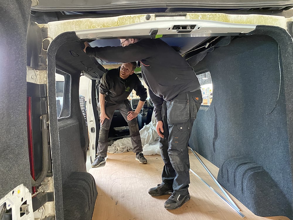 Denson Campervan Conversion On This Vw T.6 2020 Swb, Air ...