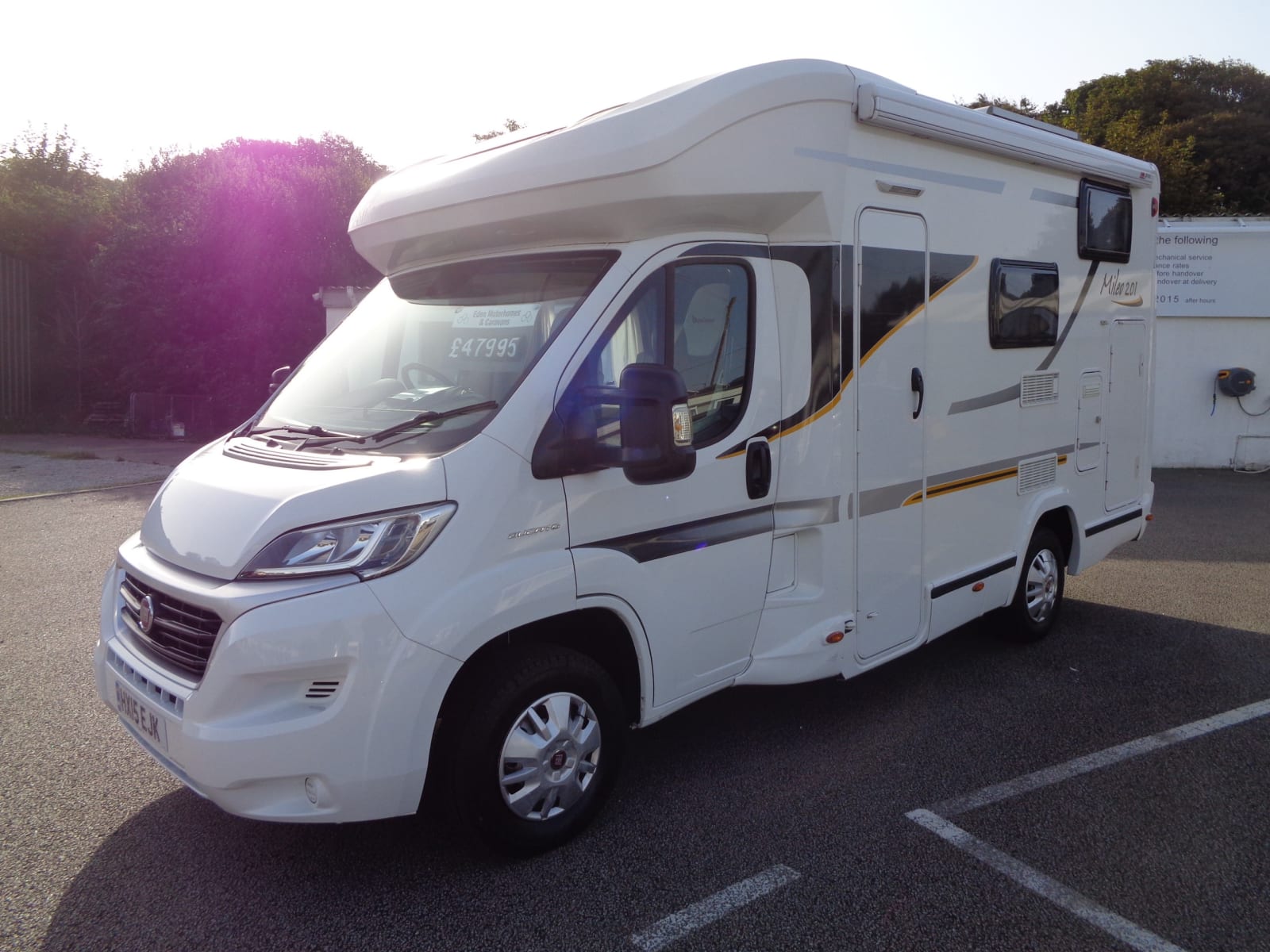 2015 Benimar Mileo 201 White