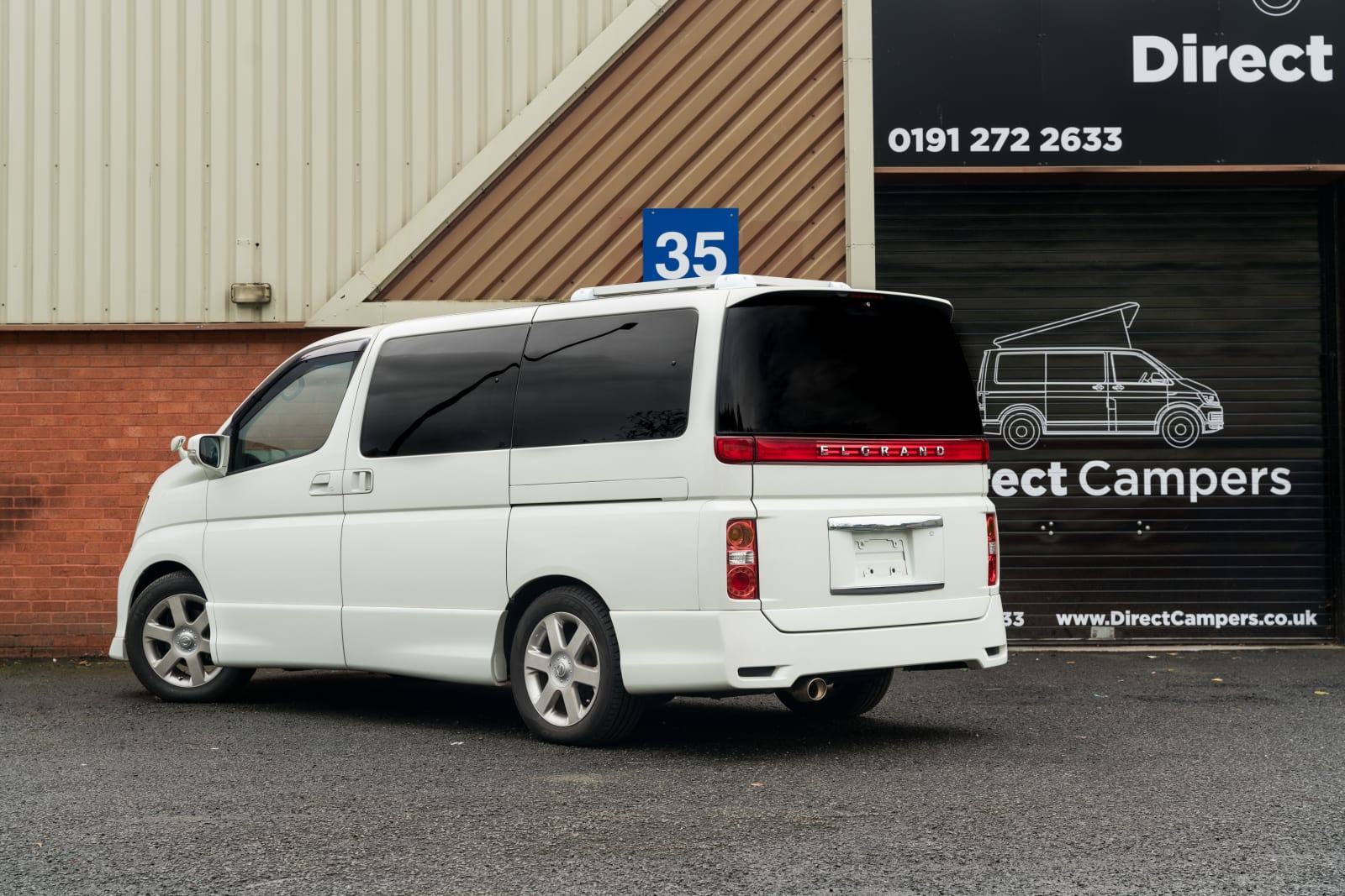 Nissan Elgrand Rear Conversion