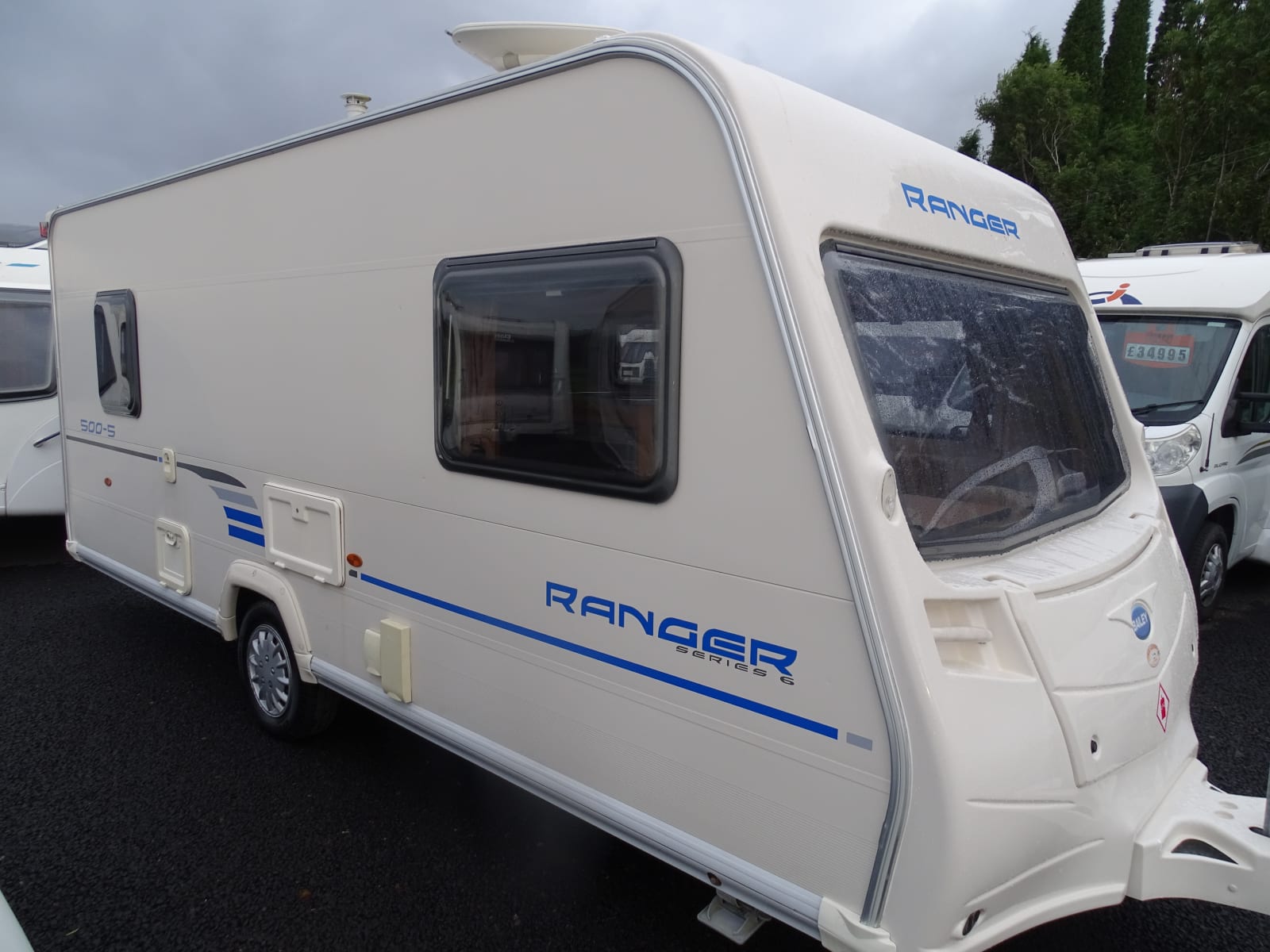 Bailey Ranger 500/5 2009 5 Berth Single Axle Touring Cara...