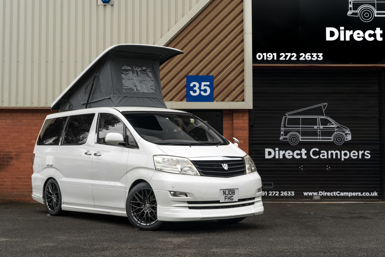 Toyota Alphard Campervan, All New Anniversary Conversion