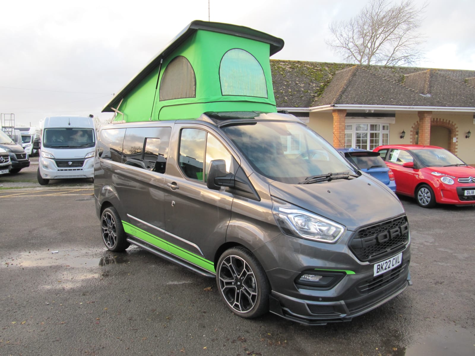 2022 Ford Transit Custom Grey