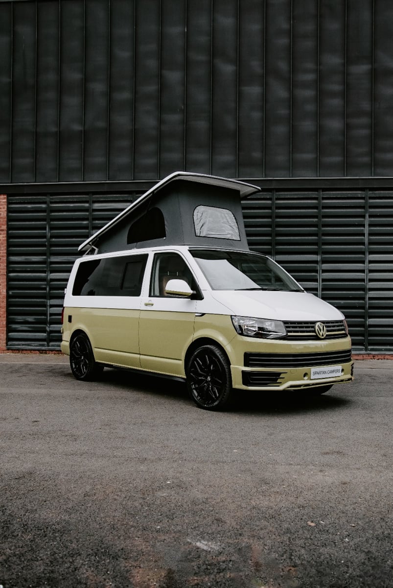 Vw Transporter T6 Stunning Two Tone From Spartan Campers ...