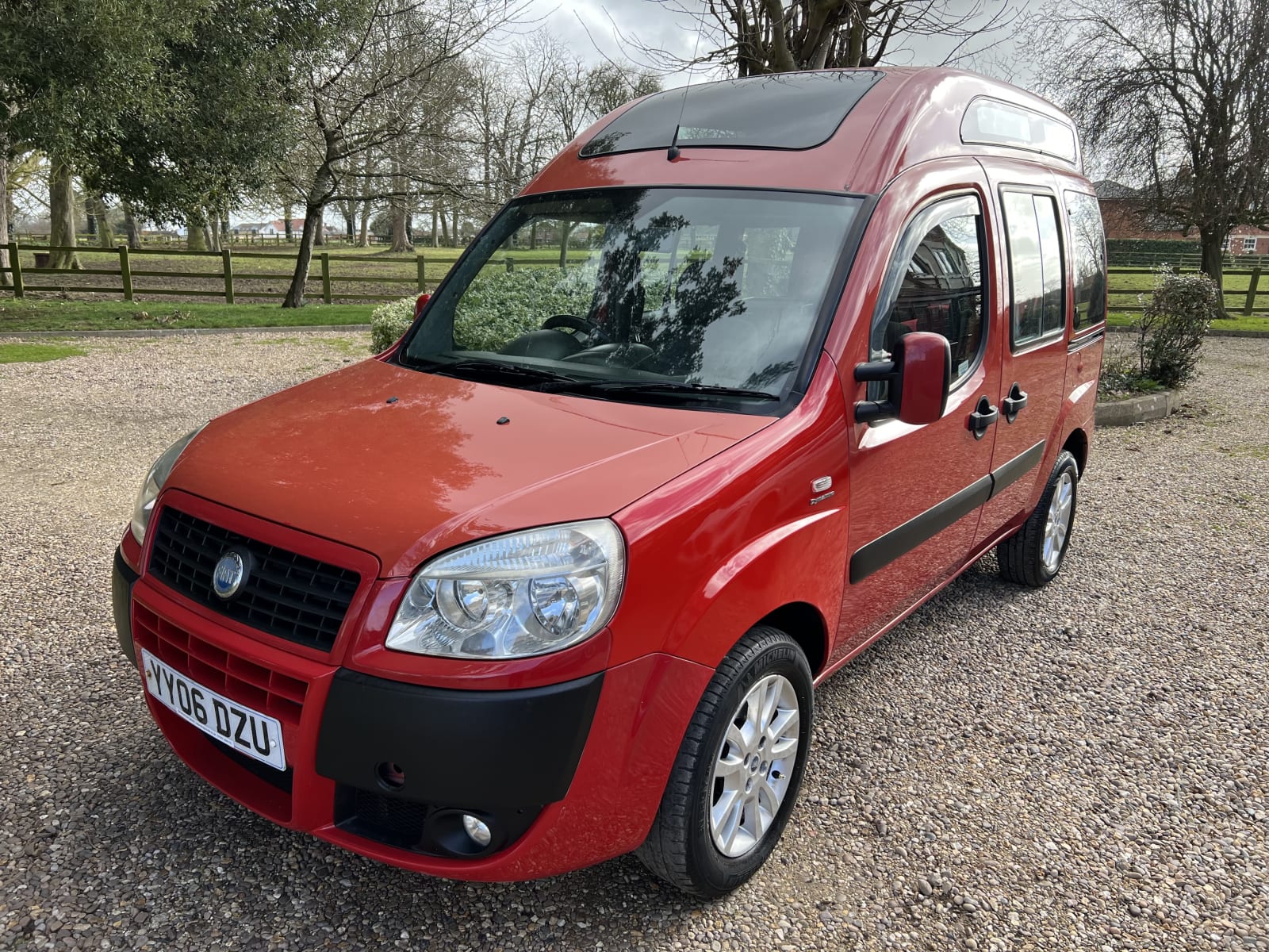 2006 Fiat Doblo Dynamic M-jet Diesel Camper Van 1 Berth