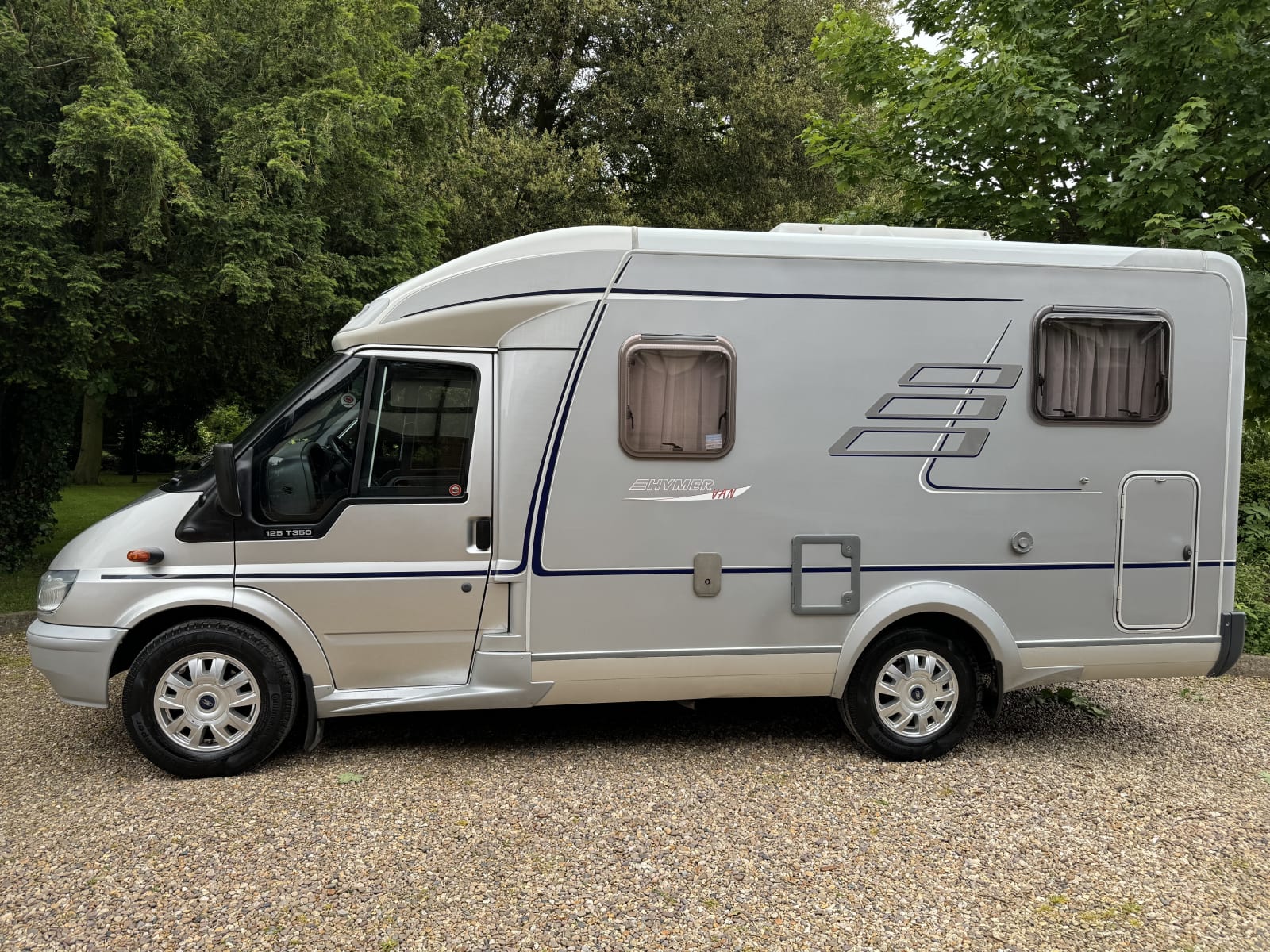 2006 Hymer Van 522 Fixed Bed Motorhome Lhd Silver Ford Tr...