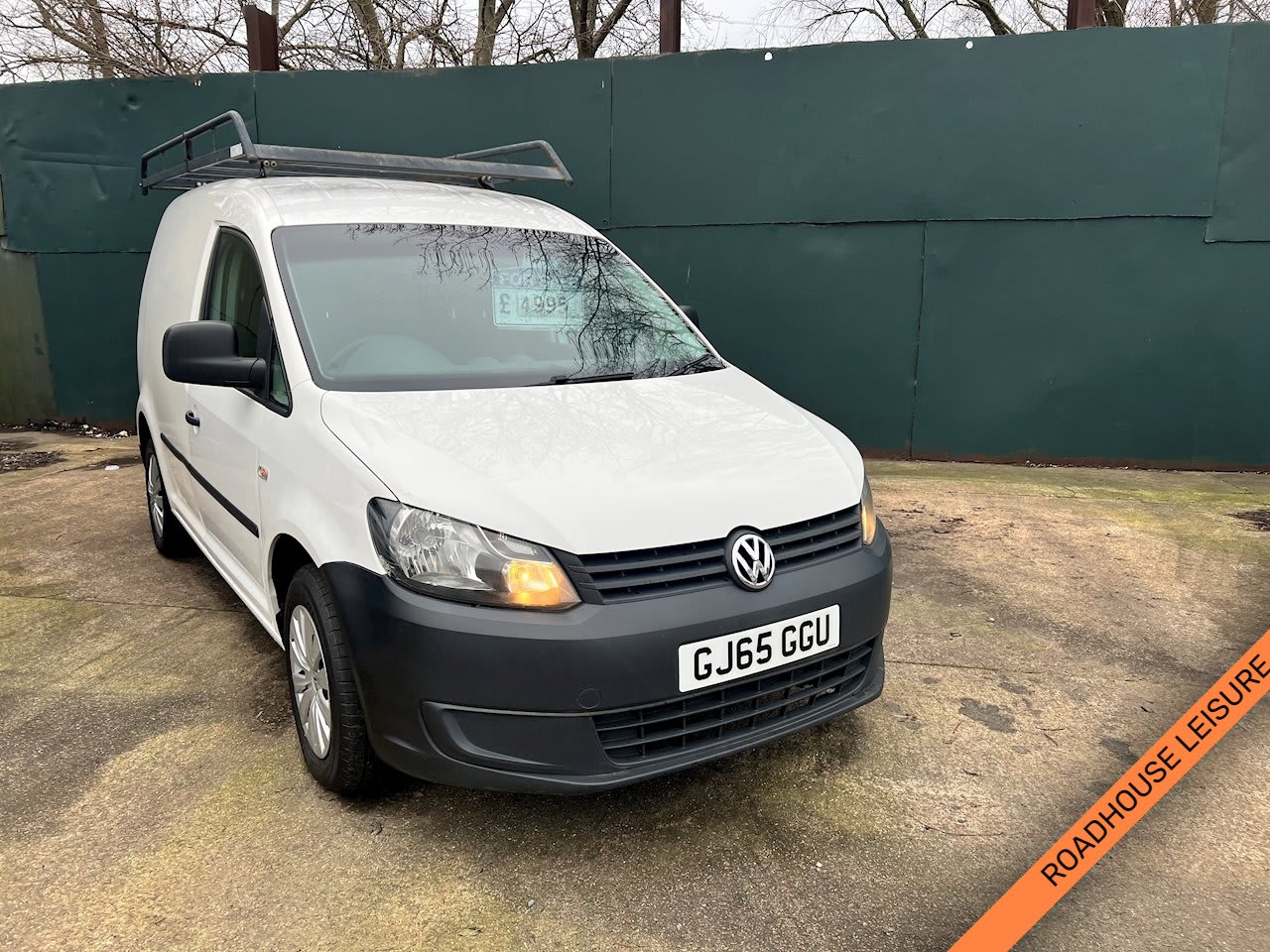 Vw Caddy Van Tdi C20 Startline White 1.6l With Roof Rack ...