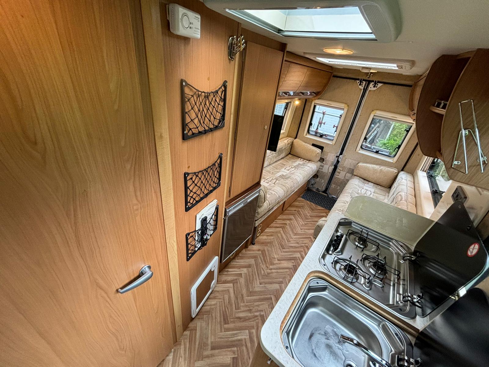 Autocruise Rhythm 2009 Rear Lounge 2 Berth 2 Belt Lwb Mot...