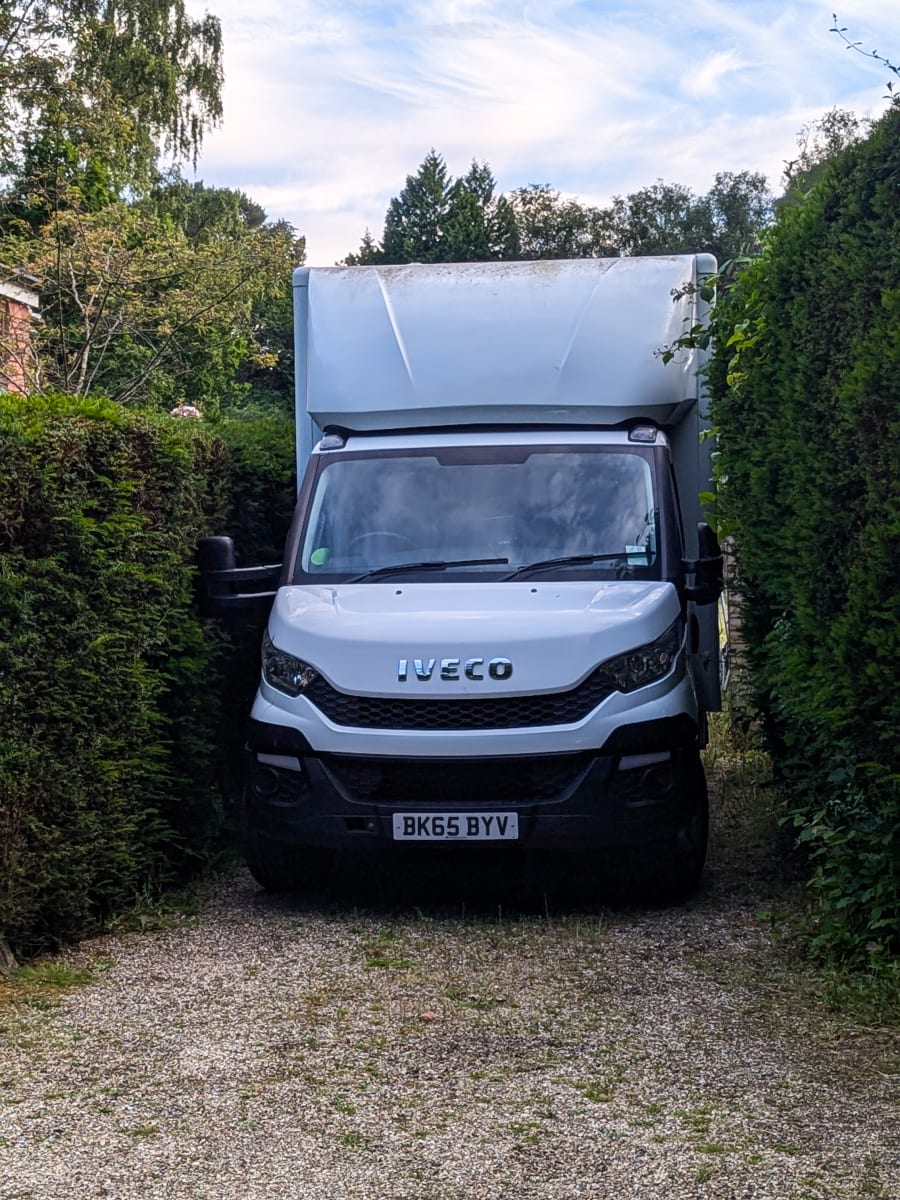 Iveco Luton Van Conversion, Eco Cabin, Off-grid Tiny House