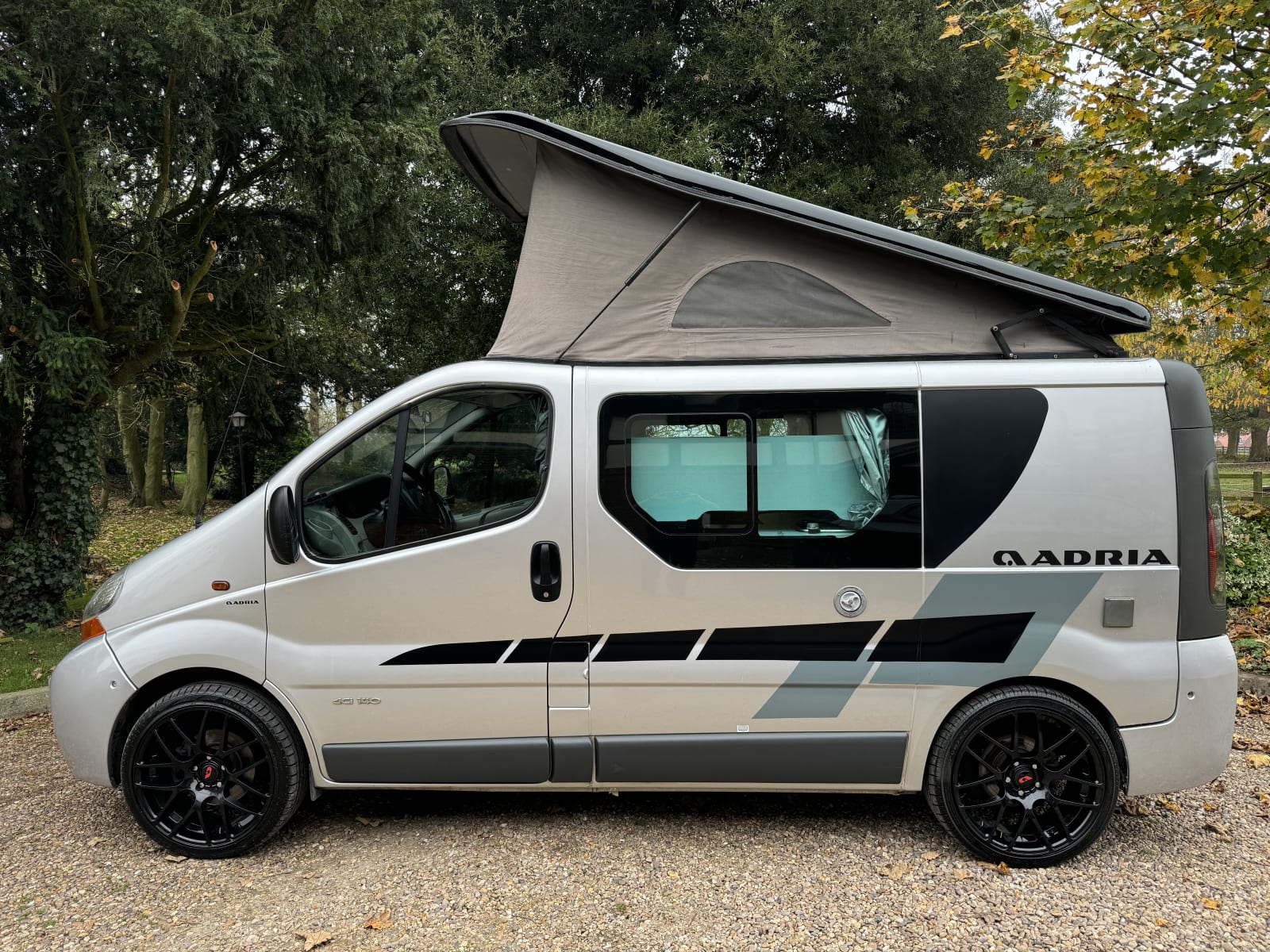 2006 Adria 3way Camper Van 4 Berth Lhd Silver Renault Tra...