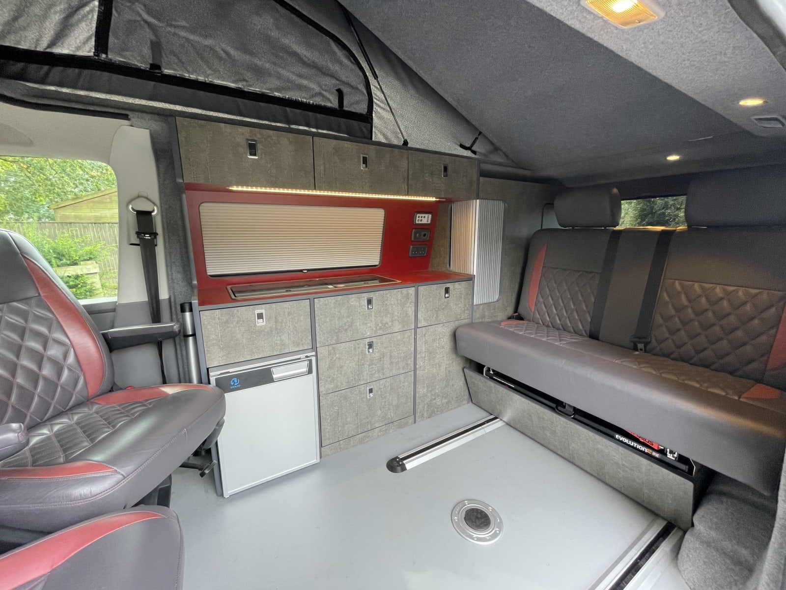 2020 Vw T6.1 Tranquility Campervan Fortana Red 150ps Auto