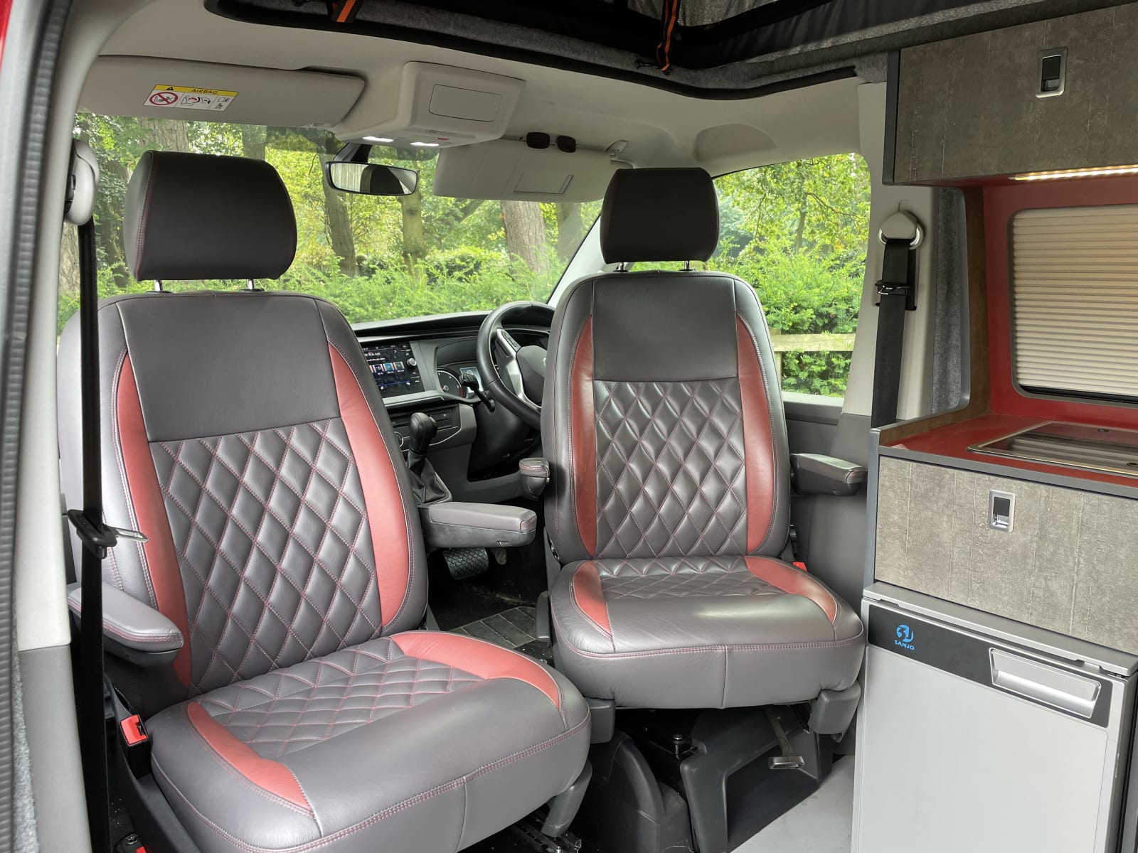 2020 Vw T6.1 Tranquility Campervan Fortana Red 150ps Auto