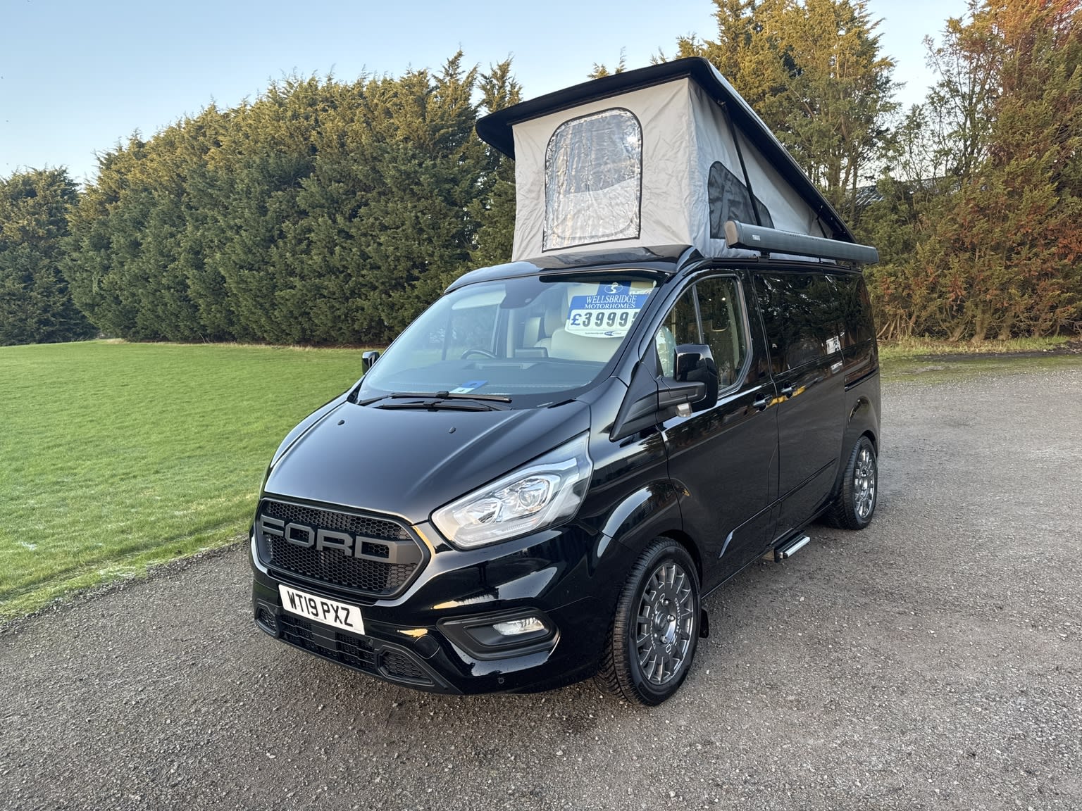 2019 Ford Transit Custom Black