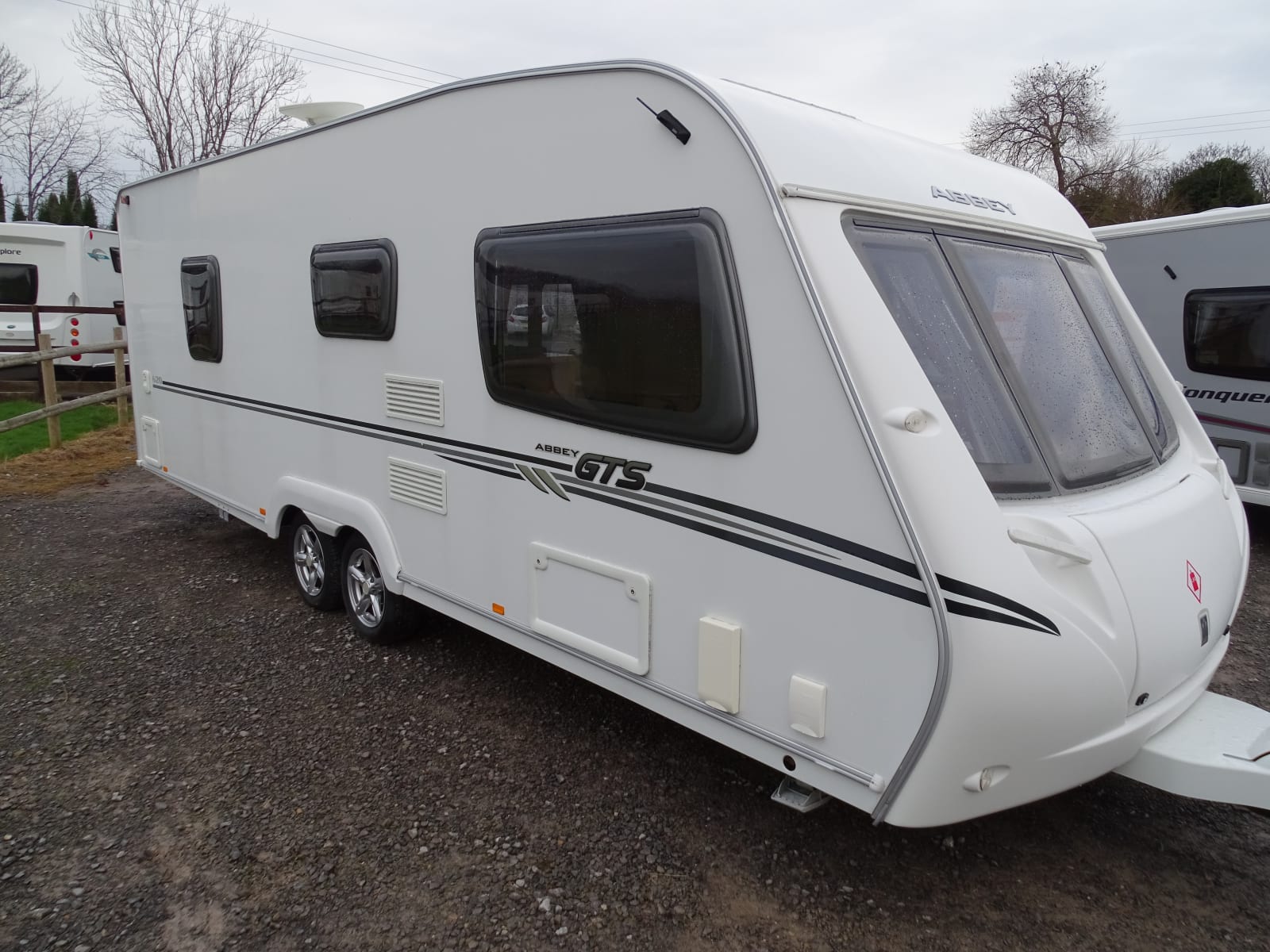 Abbey Gts 620 2009 4 Berth Twin Axle Touring Caravan With...