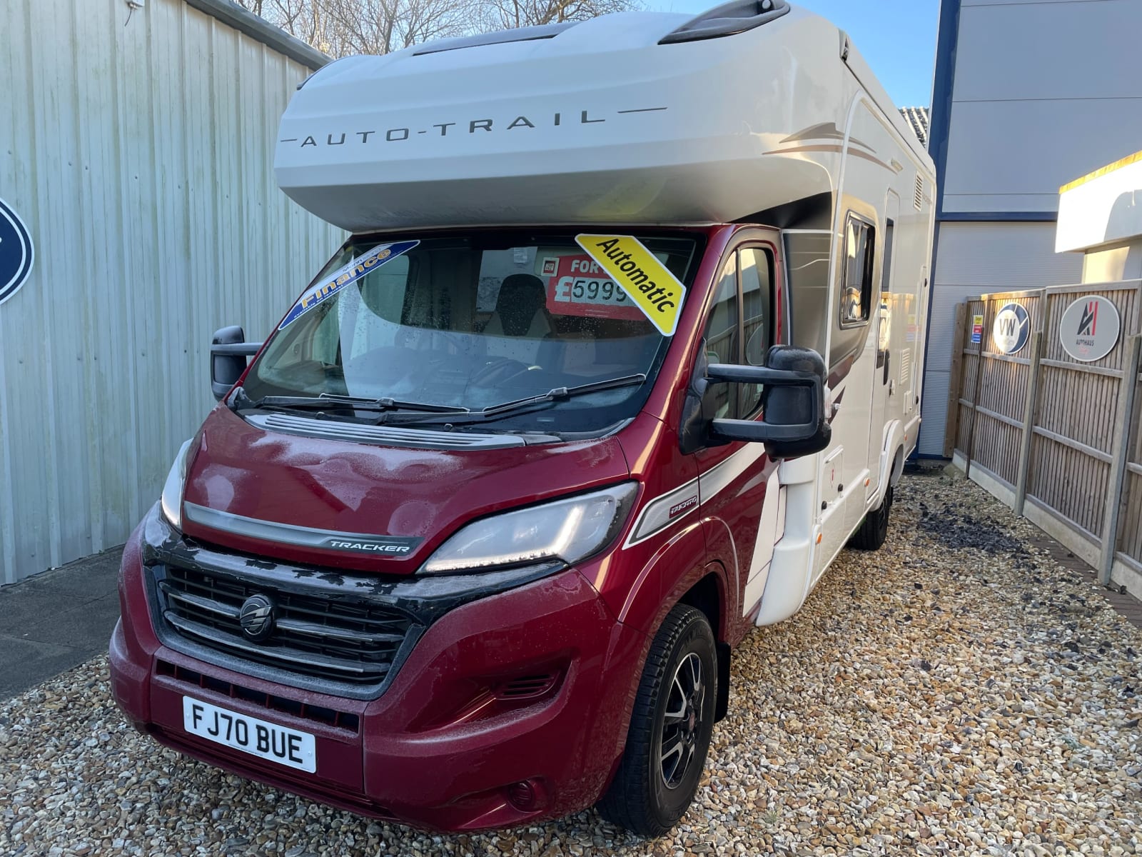 2020 Auto Trail Tracker Rs Red