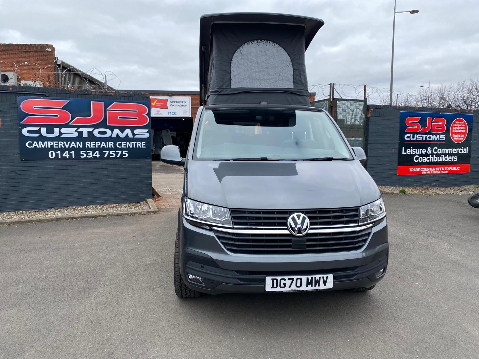 Vw T6.1 Swb Highline Rib Bed Modern Design