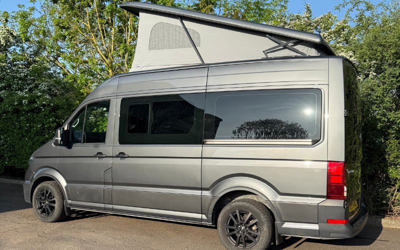 Vw Crafter Mwb 6sp Manual 140 Indium Grey 8,800 Miles