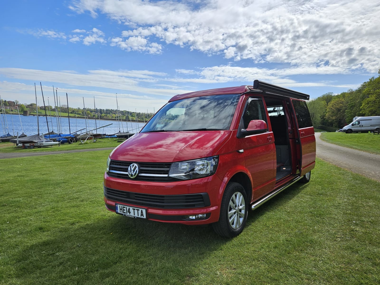 Vw T6 Transporter 2019 (69) Long Wheel Base T30 Highline ...