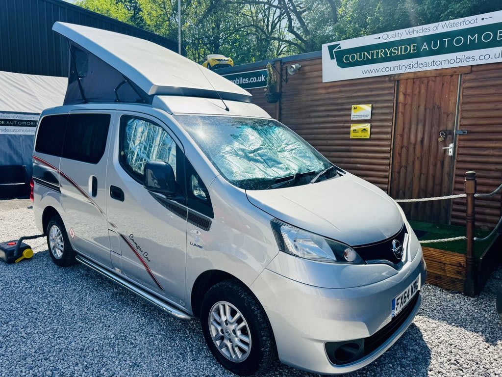 Lunar Vacanza Campervan Nissan Nv200 Camper Car 4 Berth F...