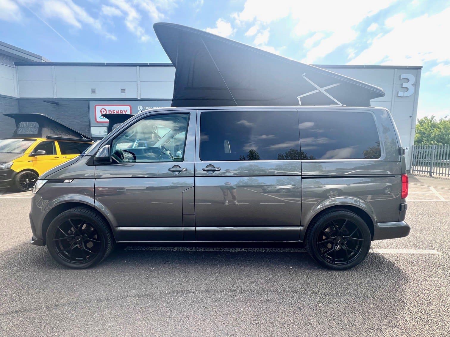 Vw Transporter T6.1 Highline 150 Automatic Indium Grey Sw...