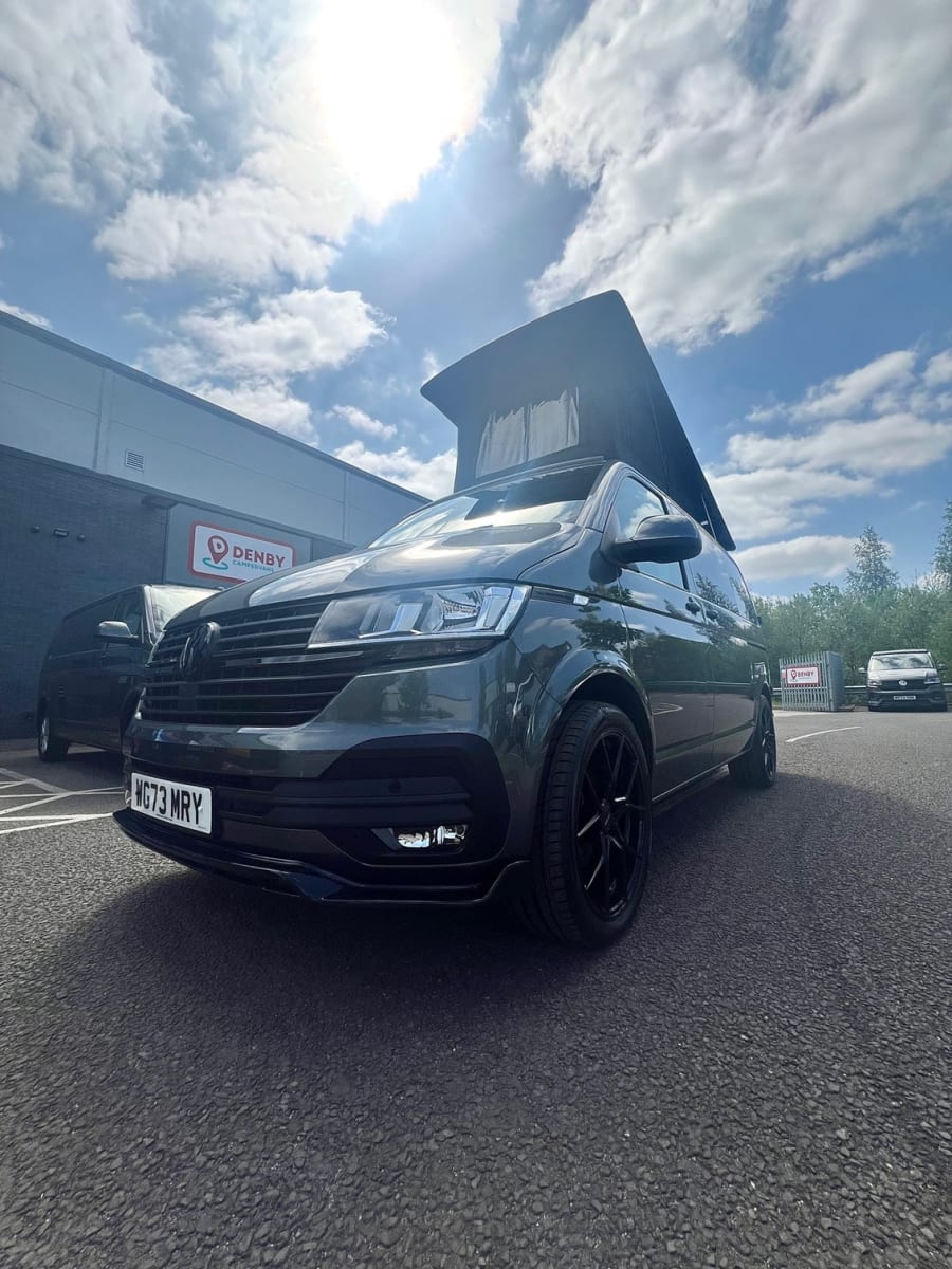 Vw Transporter T6.1 Highline 150 Automatic Indium Grey Sw...