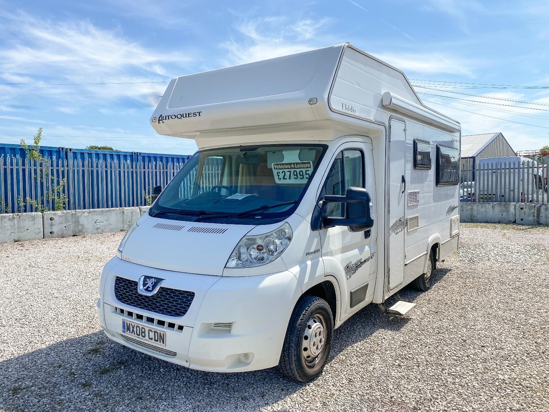 2008 elddis Autoquest 140 white