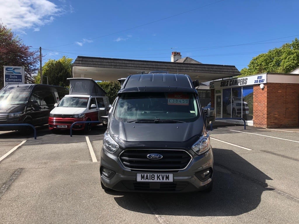 2018 Ford Transit Grey