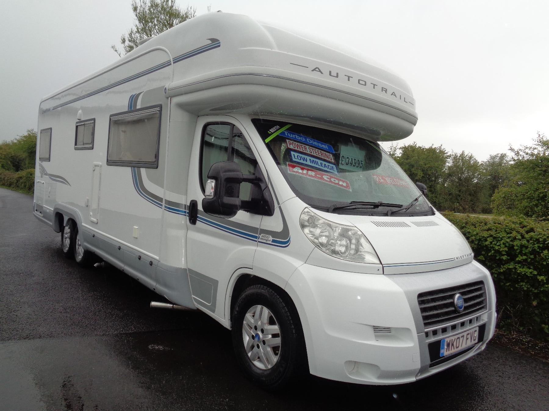 2007 Auto-trail Chieftain White