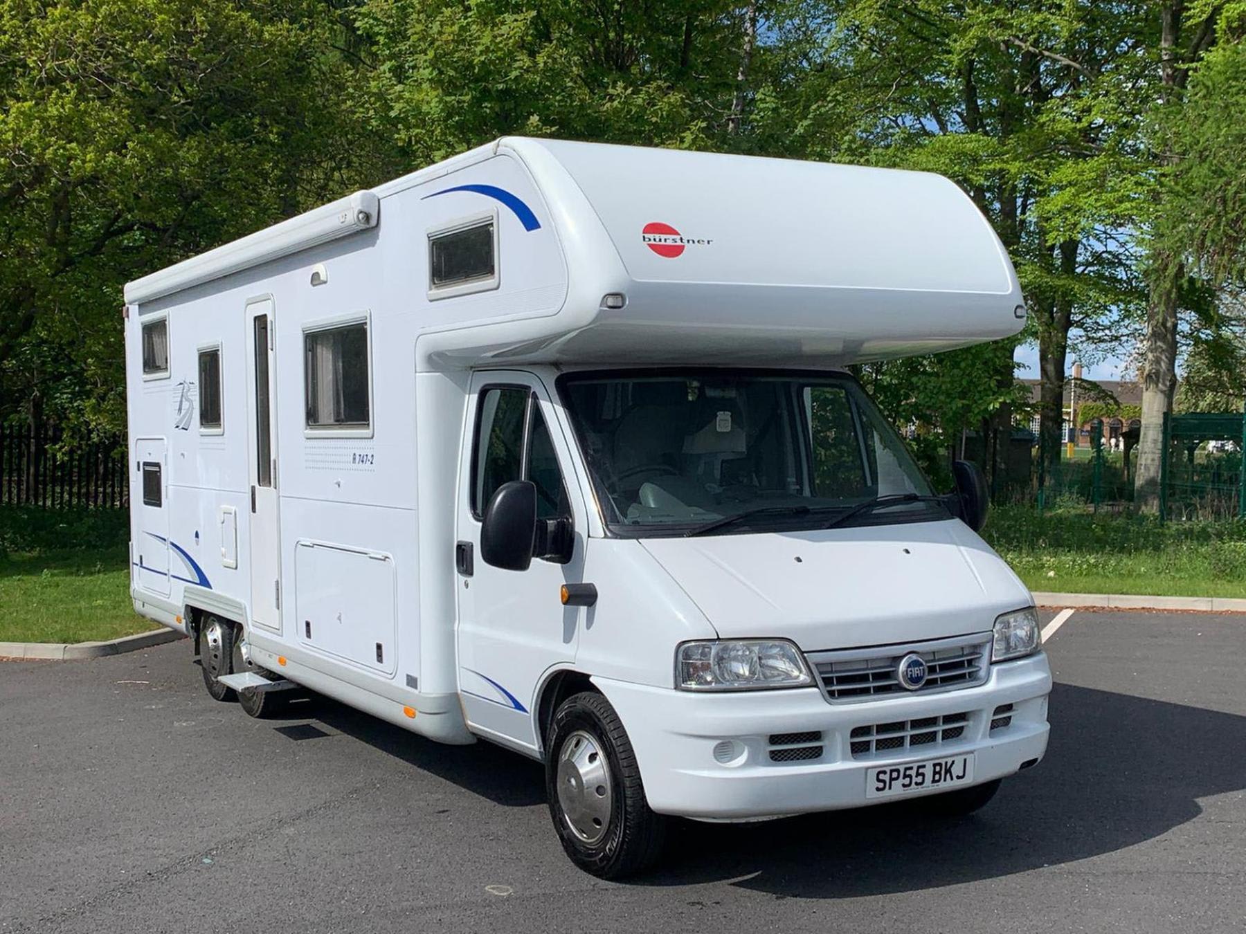2005 Burstner Argos A747-2 G White