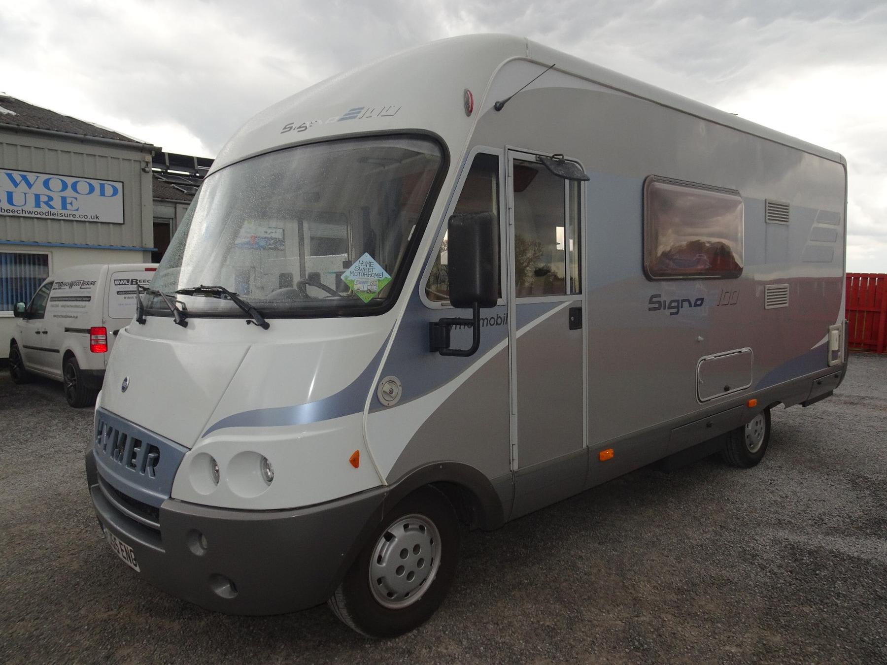 2005 hymer B544 white